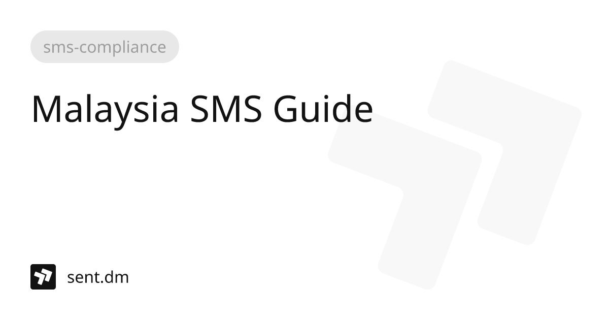 Malaysia SMS Guide