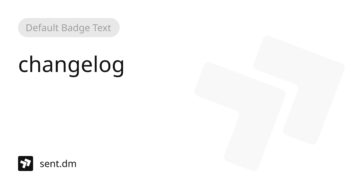 Changelog